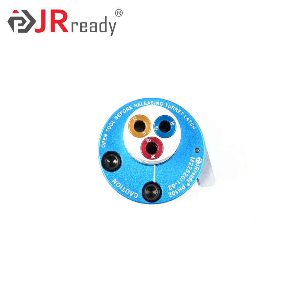 JRready PH102 M22520/1-02 Turret Head For M38999 Series MIL Pin/Socket ...