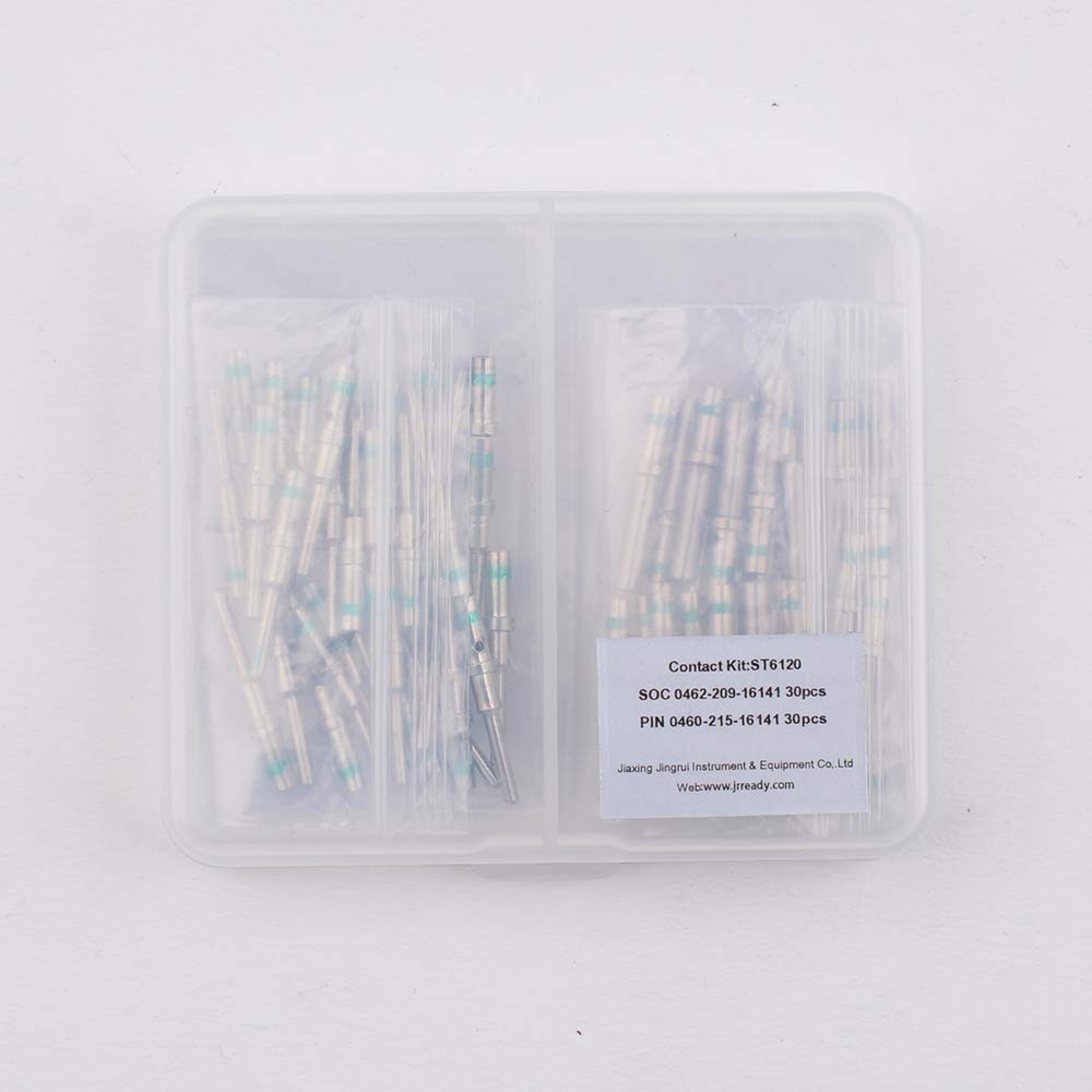 JRready ST6120 DT Connector Solid Pin Kit: 16#Male 0460-215-16141 Deut ...