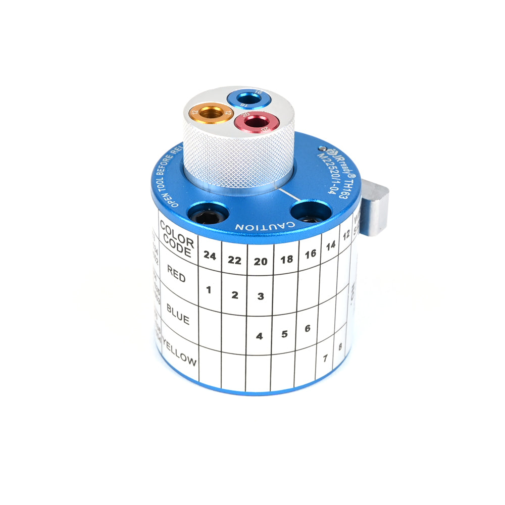 JRready TH163 M22520/1-04 Turret Head For M38999 Series MIL Pin/Socket ...