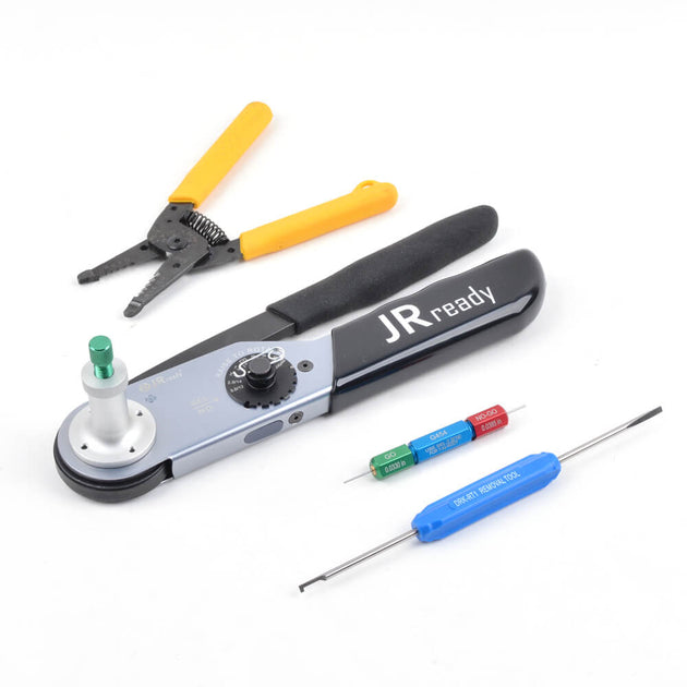 JRready JST2109S JRD-HDT-48 Closed Barrel Crimper Kit with IDEAL 45-12 ...